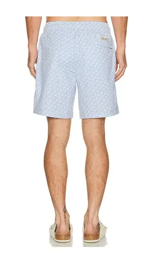 FAIR HARBOR Bayberry 7" Swim Trunk - Sky Blue Shells