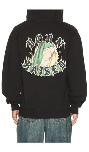 BORN X RAISED Guadalupe Zip-up Hoodie