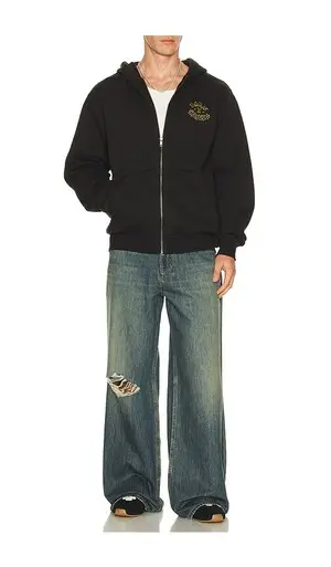 BORN X RAISED Guadalupe Zip-up Hoodie
