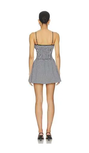 Frankies Bikinis Coast Poplin Mini Dress