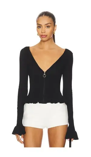 I.AM.GIA Raven Knit Top - Black