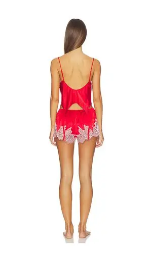 SKIMS Silk Lace Garter Cami And Short Set
