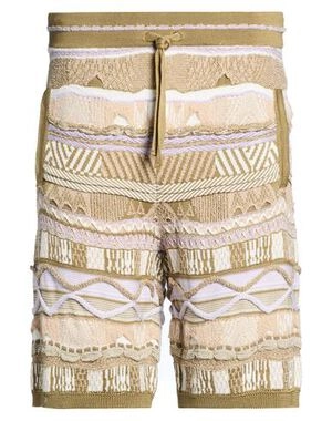 LANEUS Knit Shorts - Green