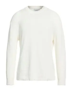 LANEUS Sweater Ivory Size Cotton - White