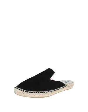 Manebí Leather Espadrilles - Black