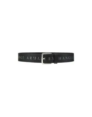 Armani Exchange Belt Size Bovine Leather - Black