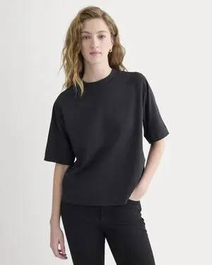 Everlane Oversized Seamed Tshirt - Black