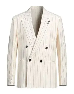 LARDINI Blazer Ivory Size Viscose