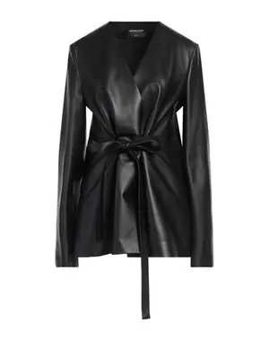 Fabiana Filippi Jacket Size Leather - Black