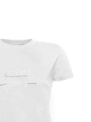 John Richmond Embroidered Cotton T-shirt - White