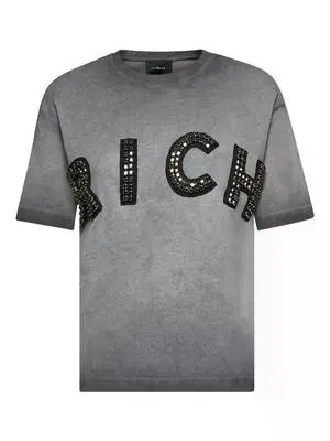 John Richmond Embellished Logo T-shirt