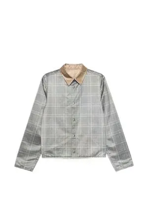 DIESEL Buttoned Check Jacket