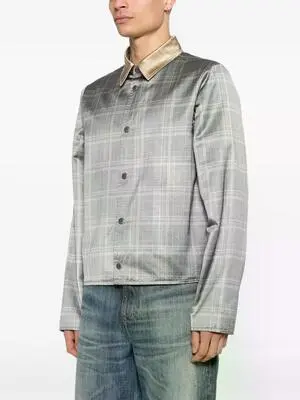 DIESEL Buttoned Check Jacket
