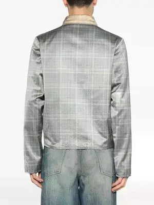 DIESEL Buttoned Check Jacket