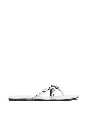 Marc Jacobs The Kiki Leather Sandals - White