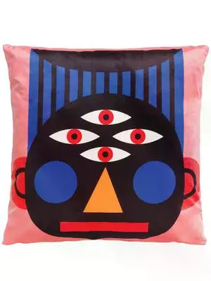 QEEBOO Oggian Face Cushion - Pink