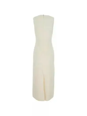 Max Mara Visiera Round-neck Midi Dress