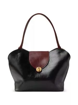 Versace Vivian Large Leather Shoulder Bag