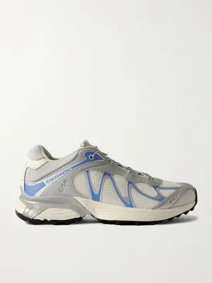 SALOMON Xt-whisper Rubber-trimmed Sneakers - Neutrals