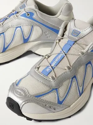 SALOMON Xt-whisper Rubber-trimmed Sneakers - Neutrals