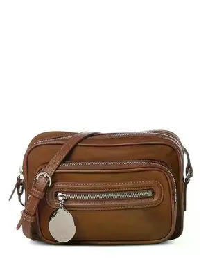 Stella McCartney Zipped Shoulder Bag - Brown
