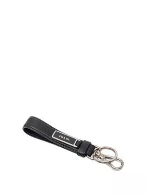 Prada 2013-2026 Saffiano Logo Key Chain