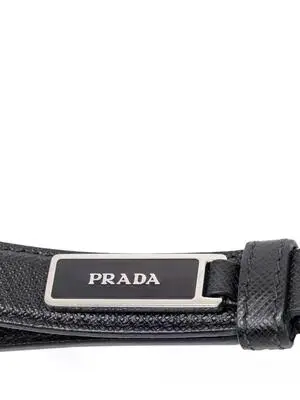 Prada 2013-2026 Saffiano Logo Key Chain