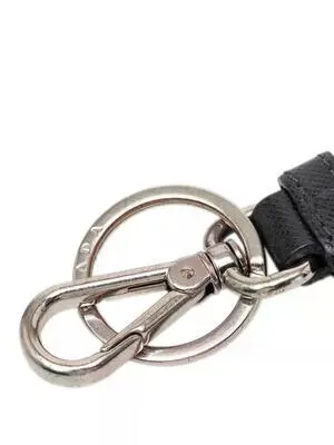 Prada 2013-2026 Saffiano Logo Key Chain