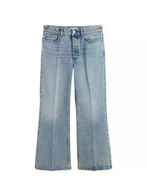 TOTEME Five-pocket Jeans With Button Fastening - Blue