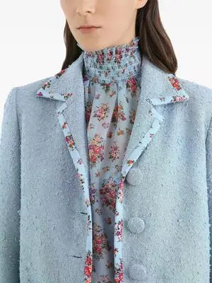 Dolce & Gabbana Floral-trim Jacket