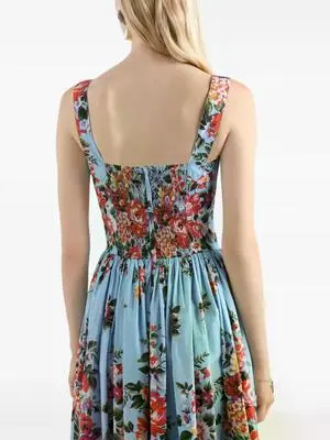 Dolce & Gabbana Floral Bouquet-print Maxi Dress