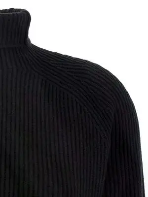 Max Mara Ribbed Turtleneck Dress