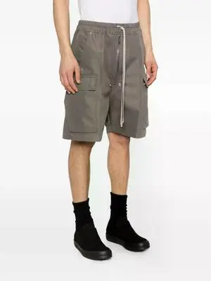 Rick Owens Cargo Drawstring Trousers - Grey