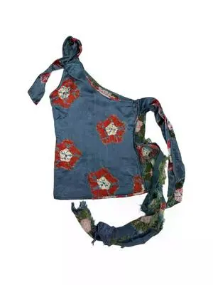 Tigra Tigra Floral Tie Top