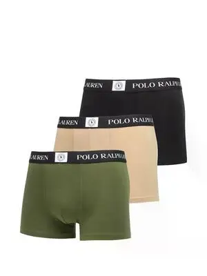 Polo Ralph Lauren Logo-waistband Boxers - Green