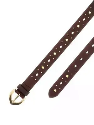 BAX LAB Leather Belt With Buckle