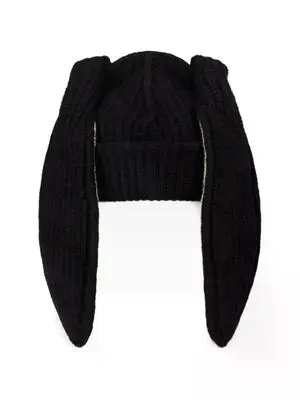 CHARLES JEFFREY Chunky Bunny Beanie - Black