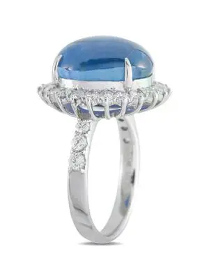 LB EXCLUSIVE Diamond Sapphire Embellished Ring