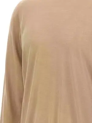 FILIPPO DE LAURENTIIS Ribbed Crew Neck Sweater - Neutrals