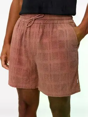 LES DEUX Charlie Drawstring Shorts - Pink