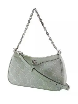 Gucci Small Gg Denim Ophidia Satchel