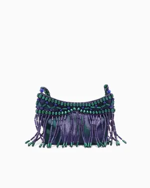 Giorgio Armani Jacquard Satin Mini Bag