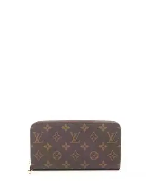 LOUIS VUITTON 2021-2025 Monogram Zippy Wallet Long Wallets - Brown