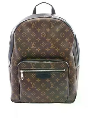 LOUIS VUITTON 2017 Monogram Macassar Josh Backpack