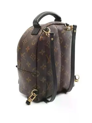 LOUIS VUITTON 2021-2025 Monogram Mini Palm Springs Backpack