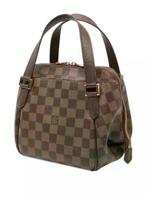 LOUIS VUITTON 2005 Damier Ebene Belem Pm Handbag