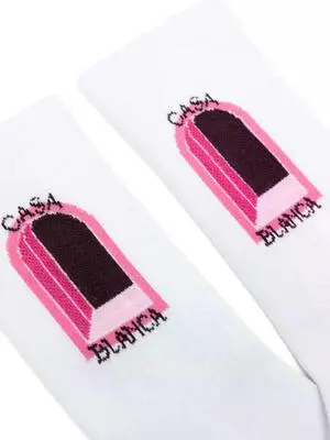 Casablanca Graphic-print Socks