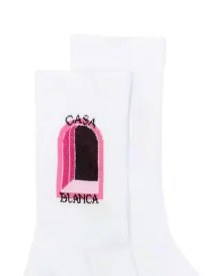 Casablanca Graphic-print Socks