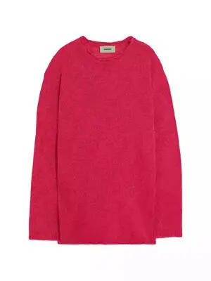 A PAPER KID Crew-neck Sweater - Pink