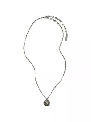 Versace Medusa Pendant Necklace - Silver